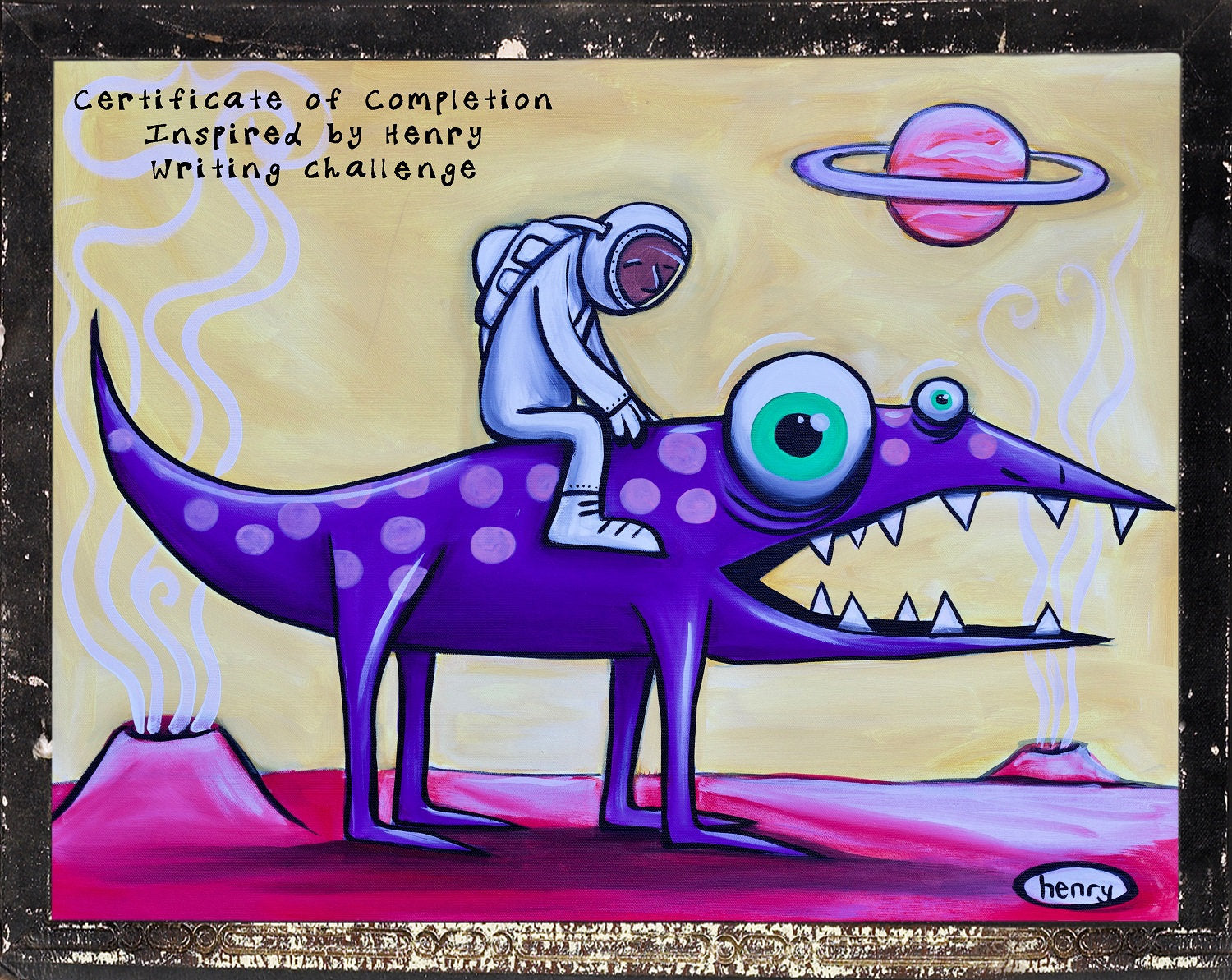 [VIDEO] Winners for the 'Inspired By Henry' Writing Challenge April 20 ...