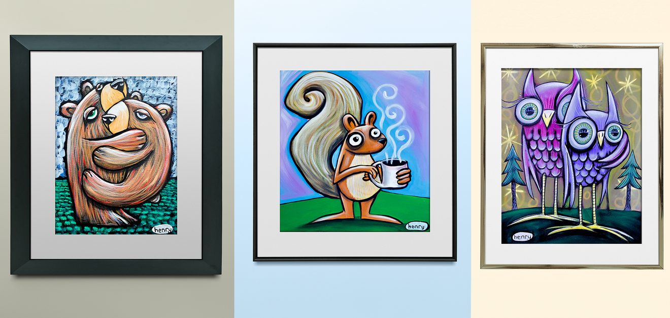 Art of Henry | Seattle Artist | Shop Gifts, Paintings & More!
