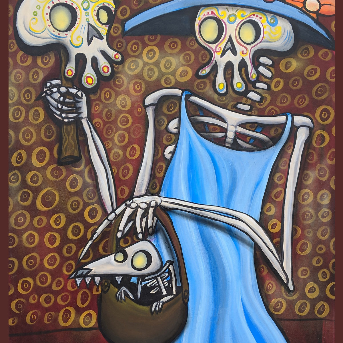 The Skeleton's Gaze - Poster – Art of Henry
